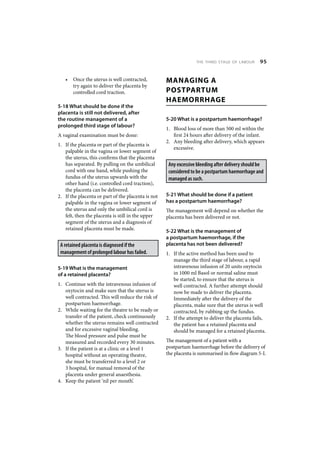Intrapartum Care: The third stage of labour | PDF