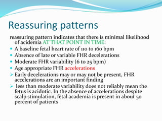 Non Reassuring Fetal Heart Rate