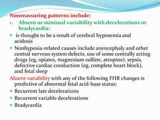 Non Reassuring Fetal Heart Rate