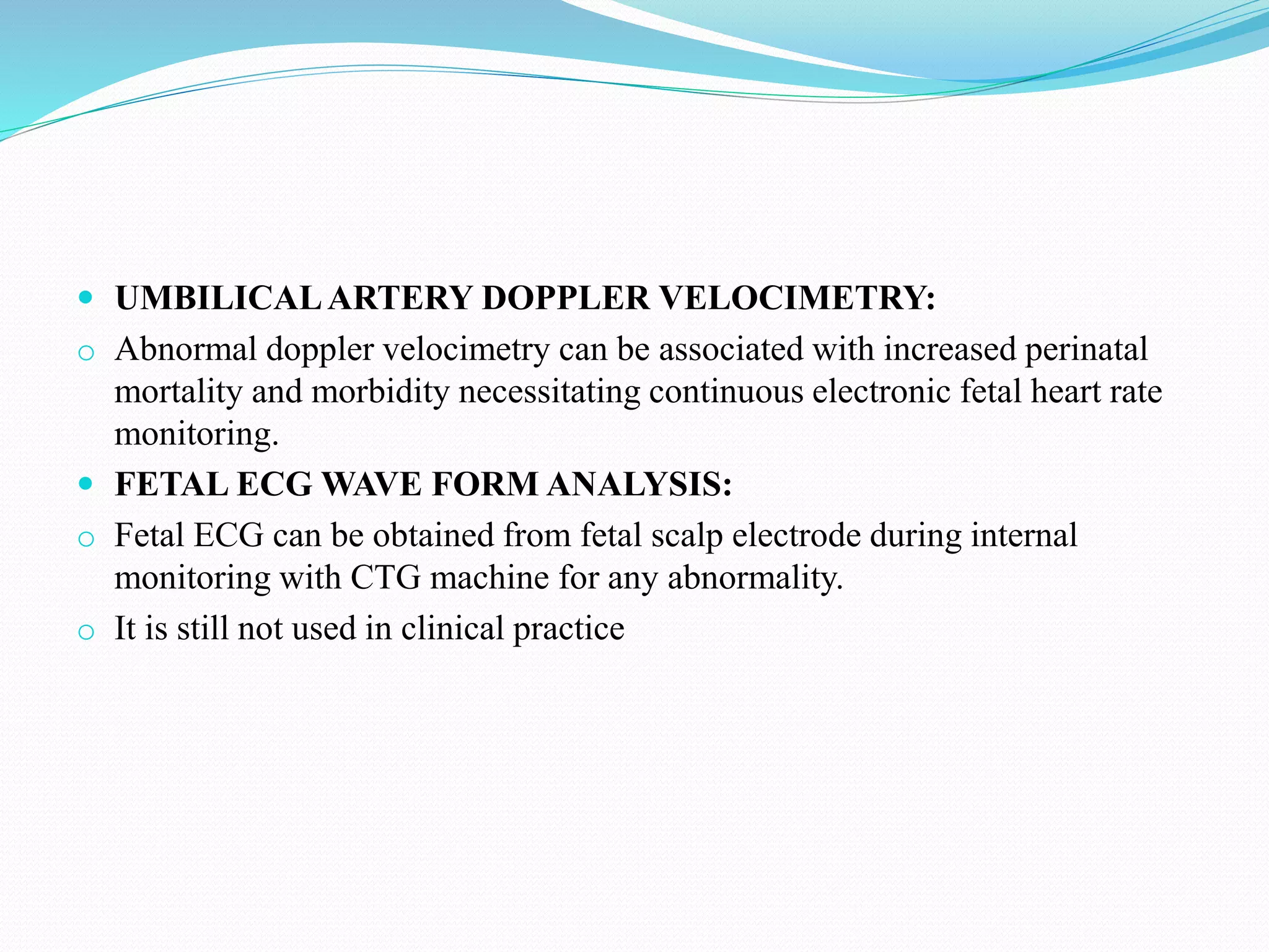 Intrapartum fetal monitoring | PPTX