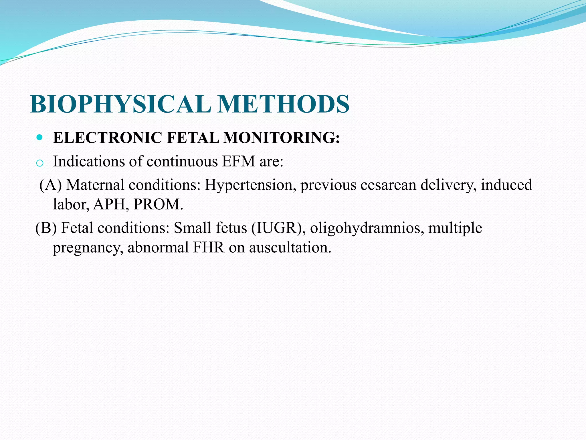 Intrapartum fetal monitoring | PPTX