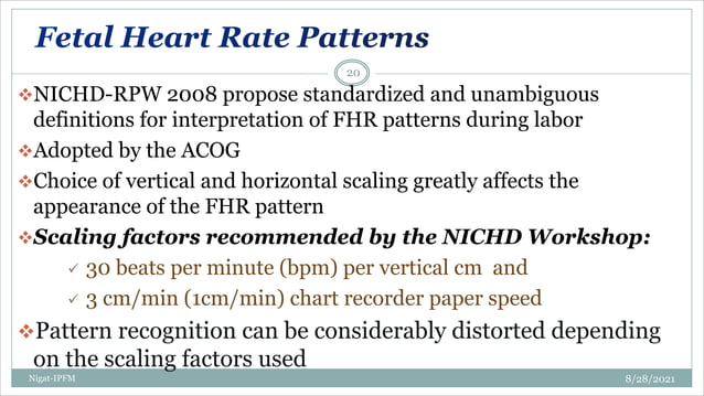 Intrapartum fetal monitoring | PDF | Pregnancy | Reproductive Health