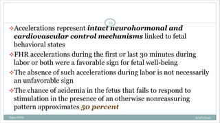 Intrapartum fetal monitoring | PDF