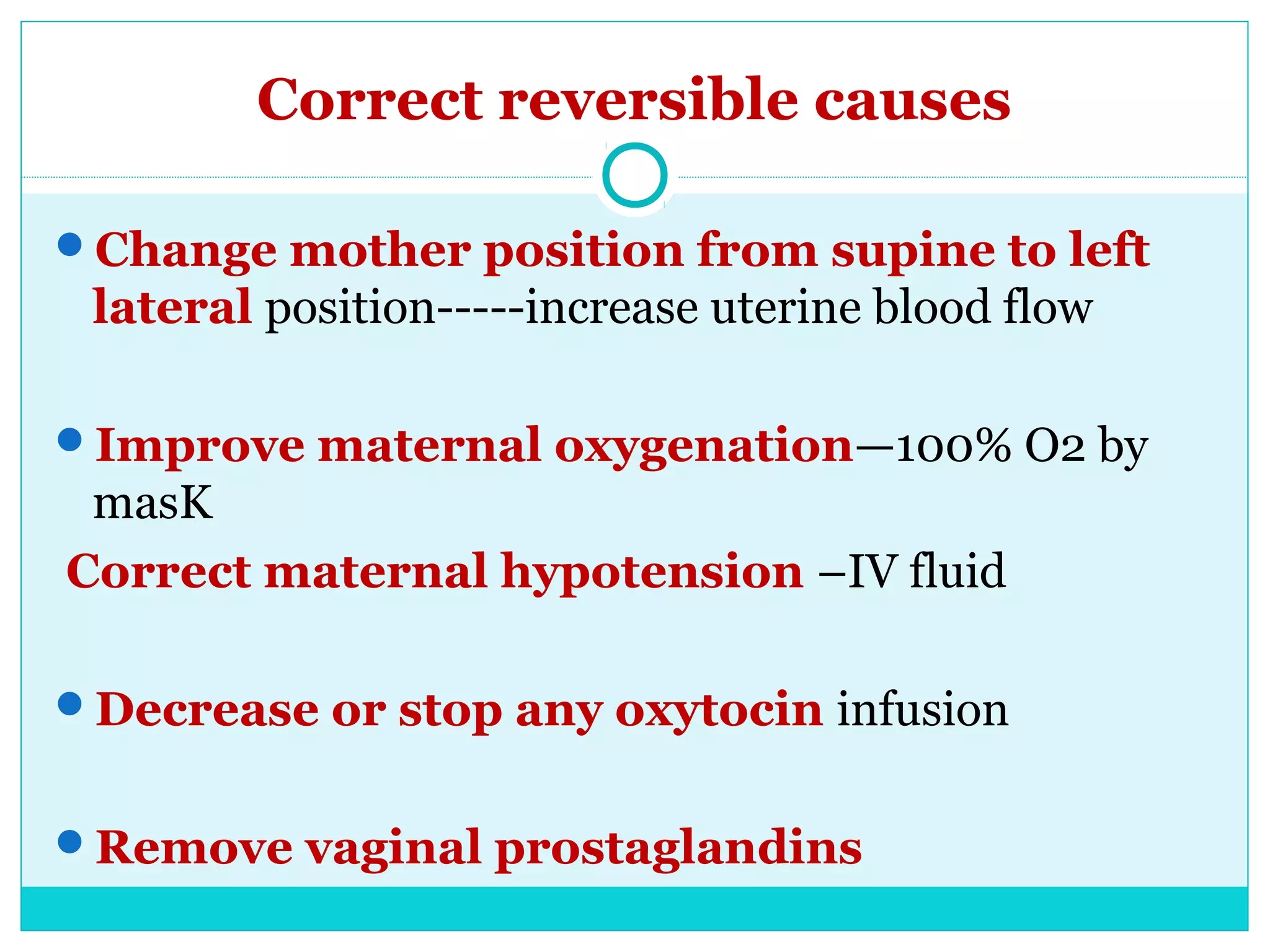 Intrapartum fetal monitoring for undergraduate | PPT