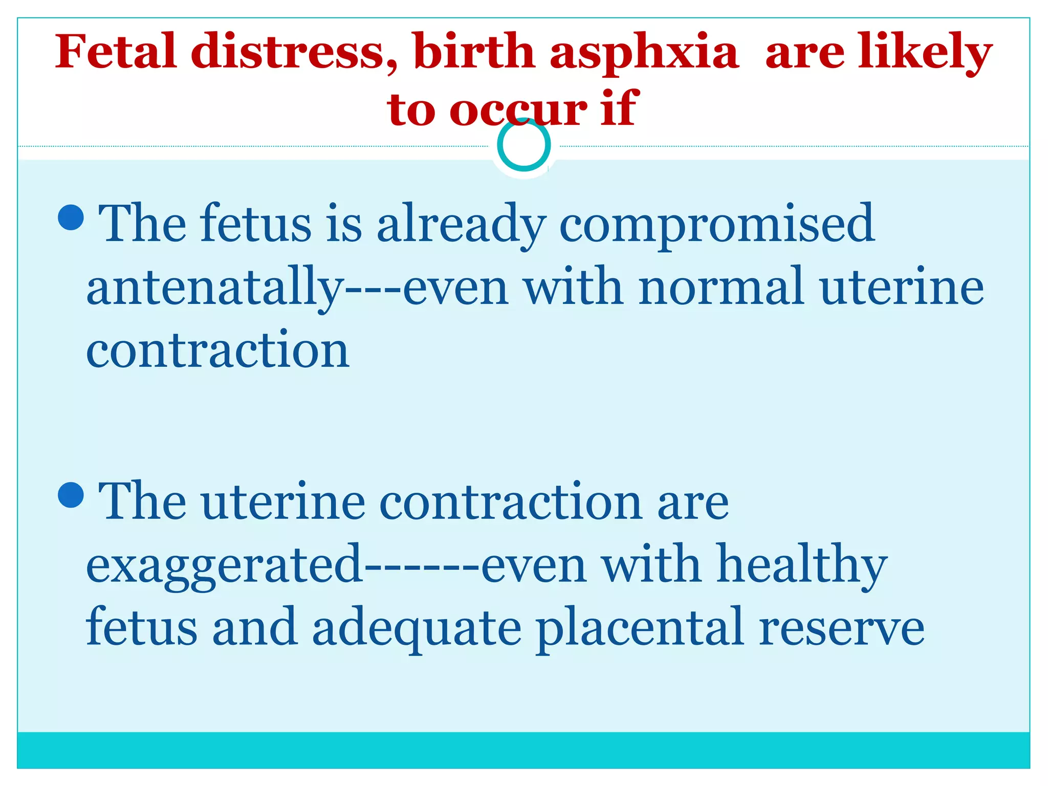 Intrapartum fetal monitoring for undergraduate | PPT