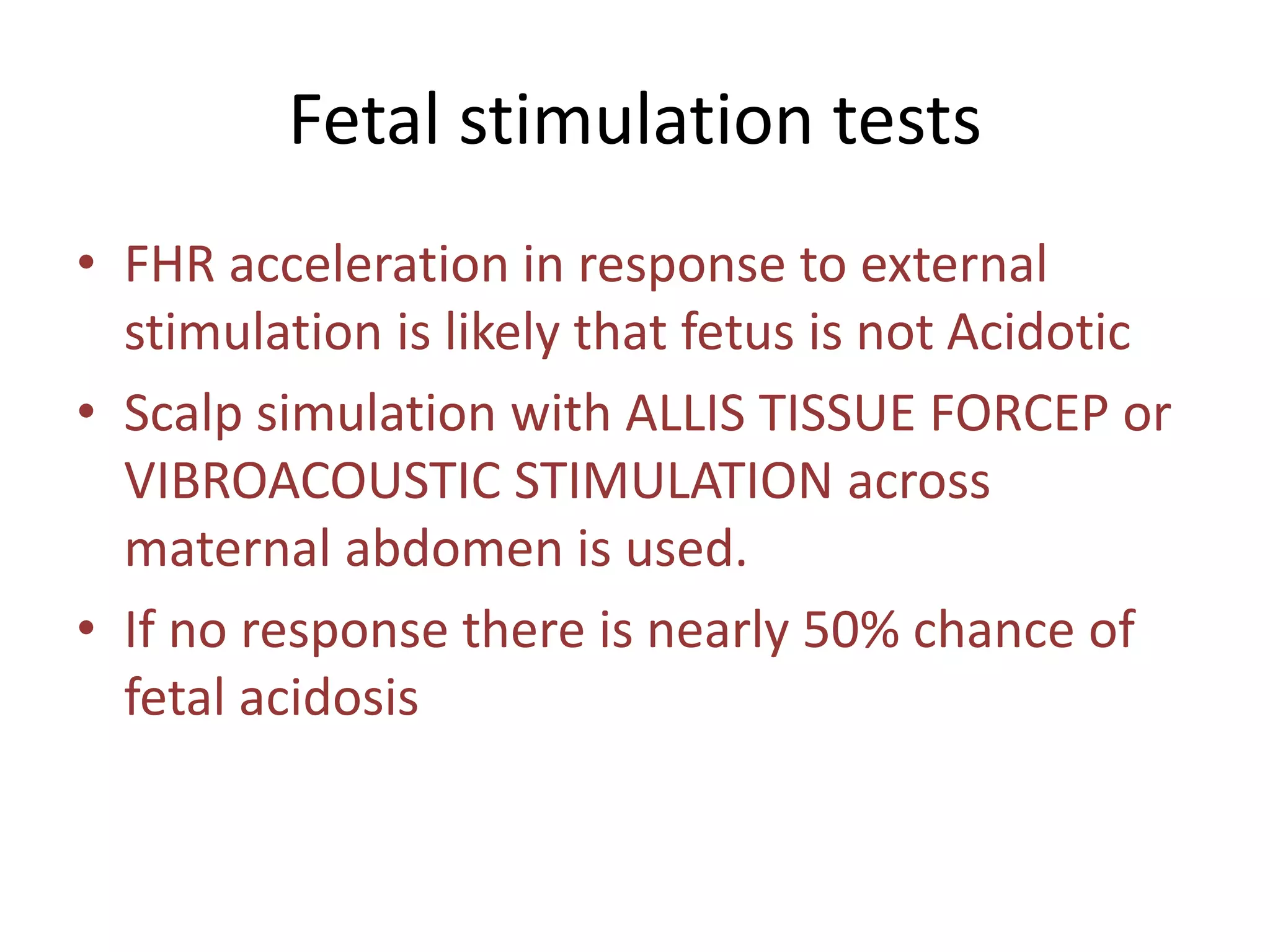 Intrapartum fetal surveillance | PPTX