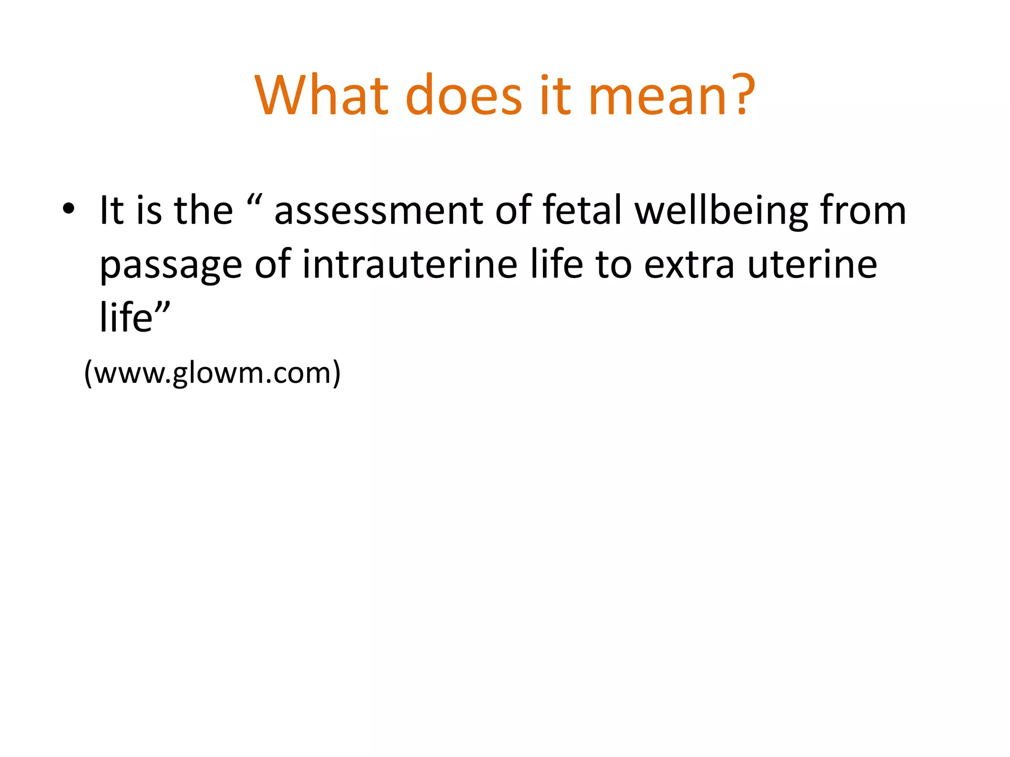 Intrapartum fetal surveillance | PPTX