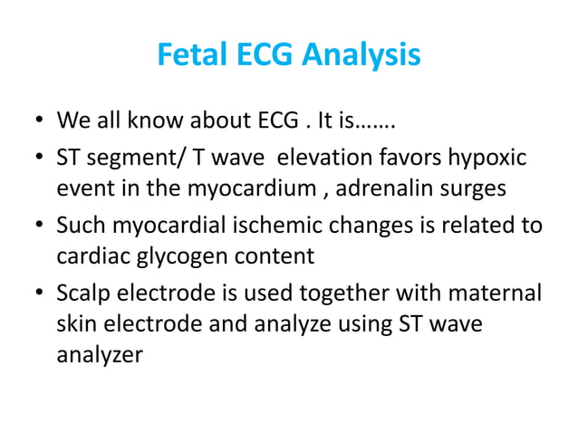 Intrapartum fetal surveillance | PPTX