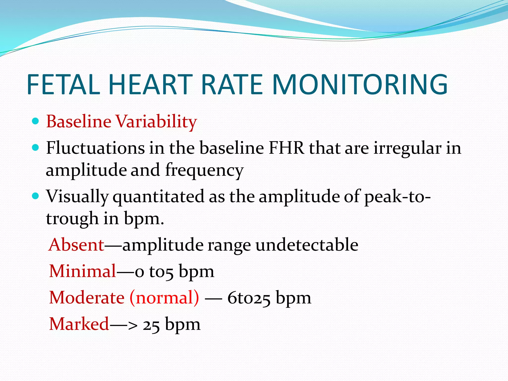 Intrapartum fetal survellence | PPTX