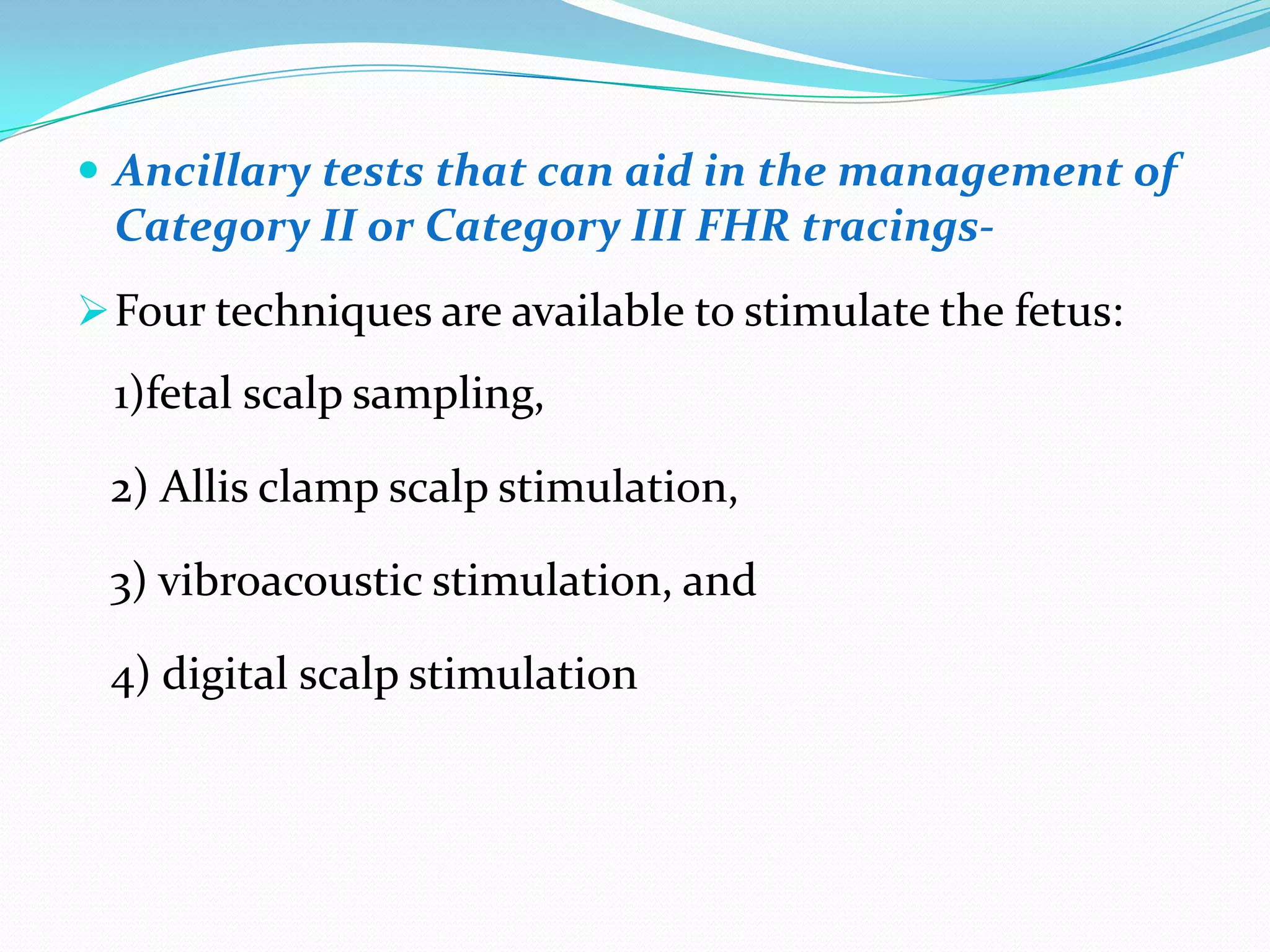 Intrapartum fetal survellence | PPTX