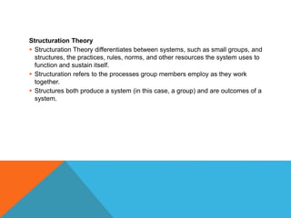 Intrapersonal and group communication | PPTX