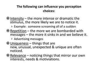 Intrapersonal Communication Examples