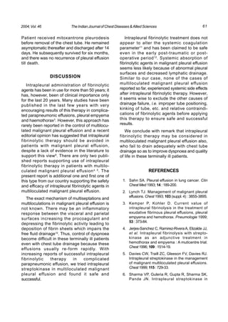 Intrapleural stk | PDF