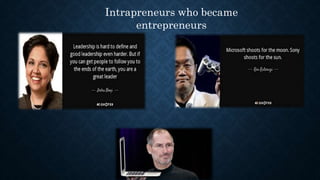 Intrapreneur | PPTX