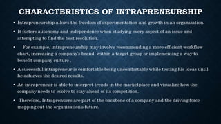 Intrapreneur | PPTX