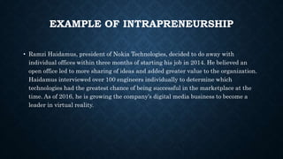 Intrapreneur | PPTX