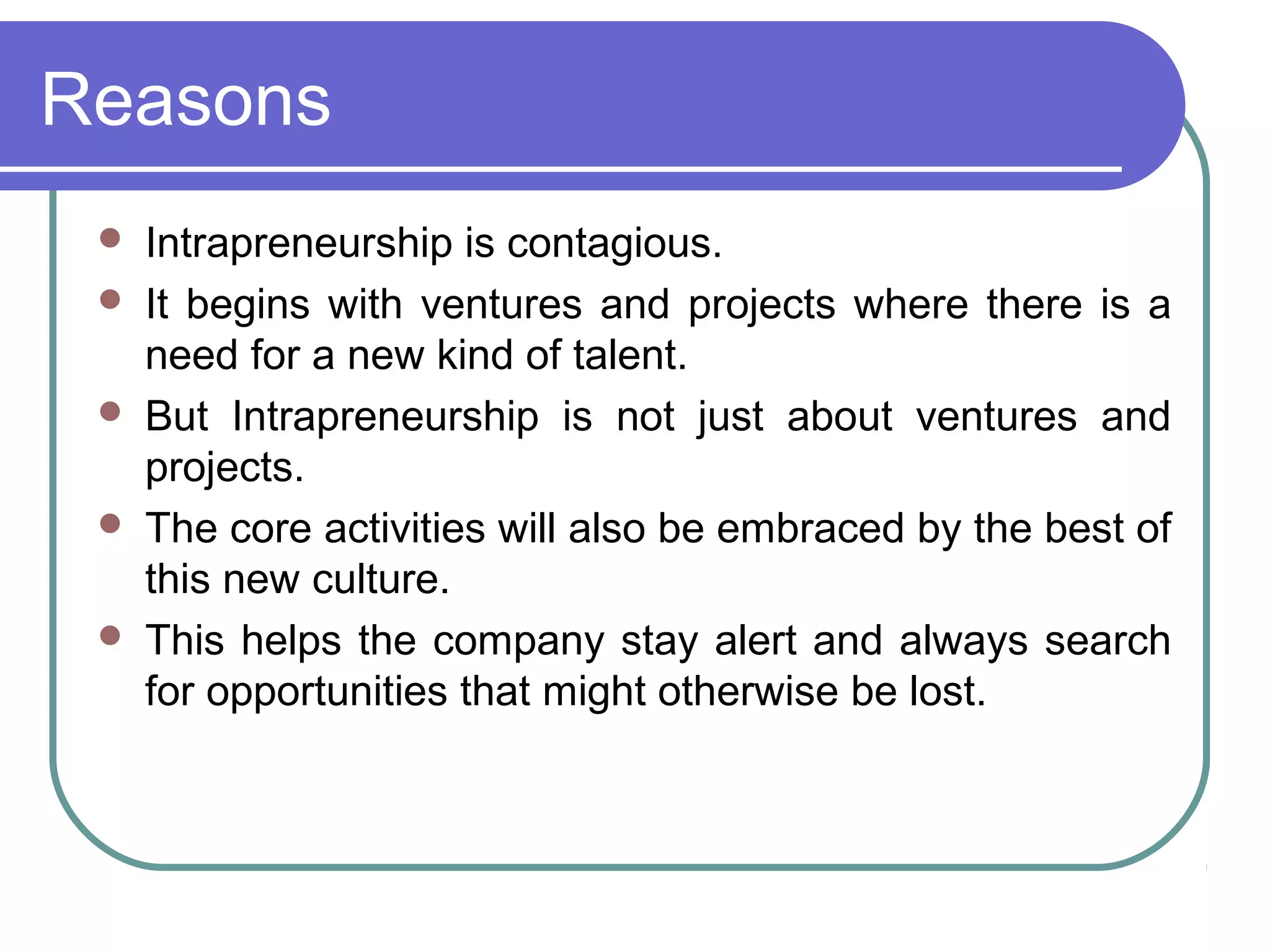 Intrapreneurship | PPT