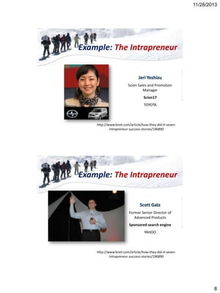Intrapreneurship and Corporate Entrepreneurship Development | PDF
