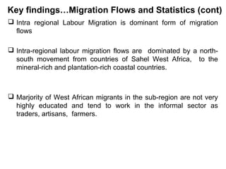 Intra regional labour migration in ECOWAS | PPT