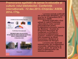 Publicații de specialitate. Intrări noi | PPT