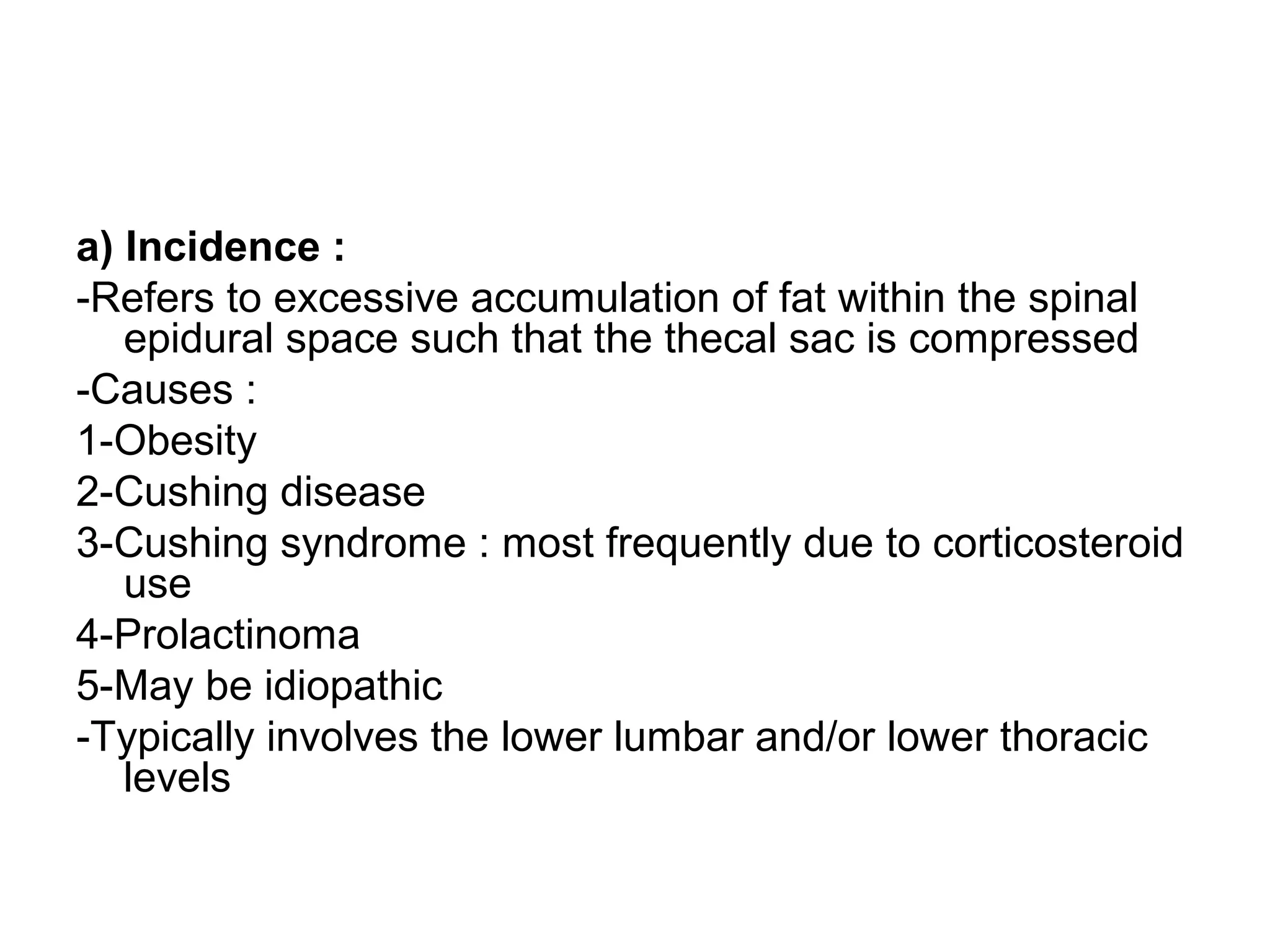 Diagnostic Imaging of Intraspinal Masses | PPT