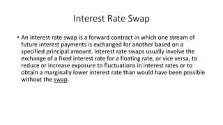 Int rate swap | PPT