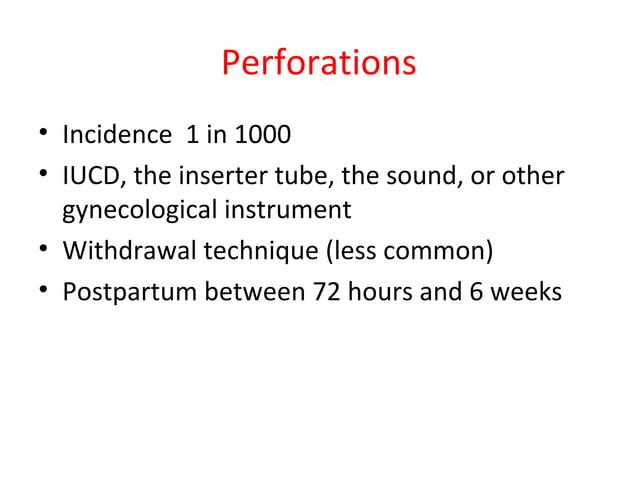 Intrauterine contraceptive devices ( IUCDs) | PPT