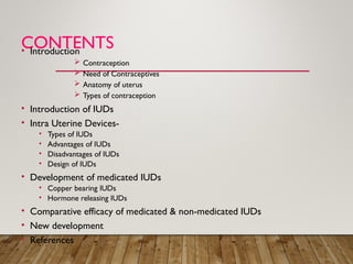 INTRAUTERINE DEVICES INCLUDING LNG-IUD.PPT