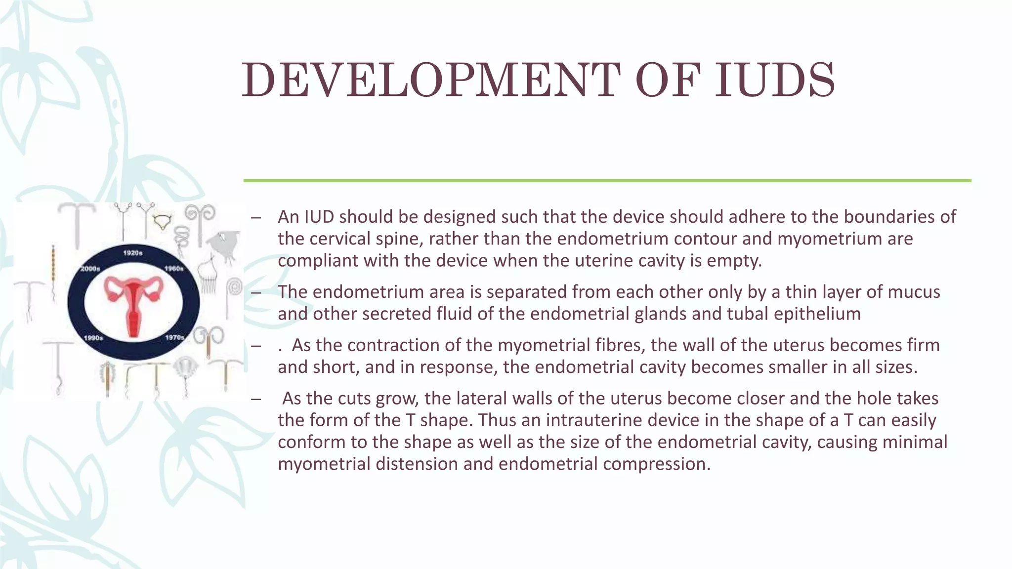 Intrauterine drug delivery system | PPTX
