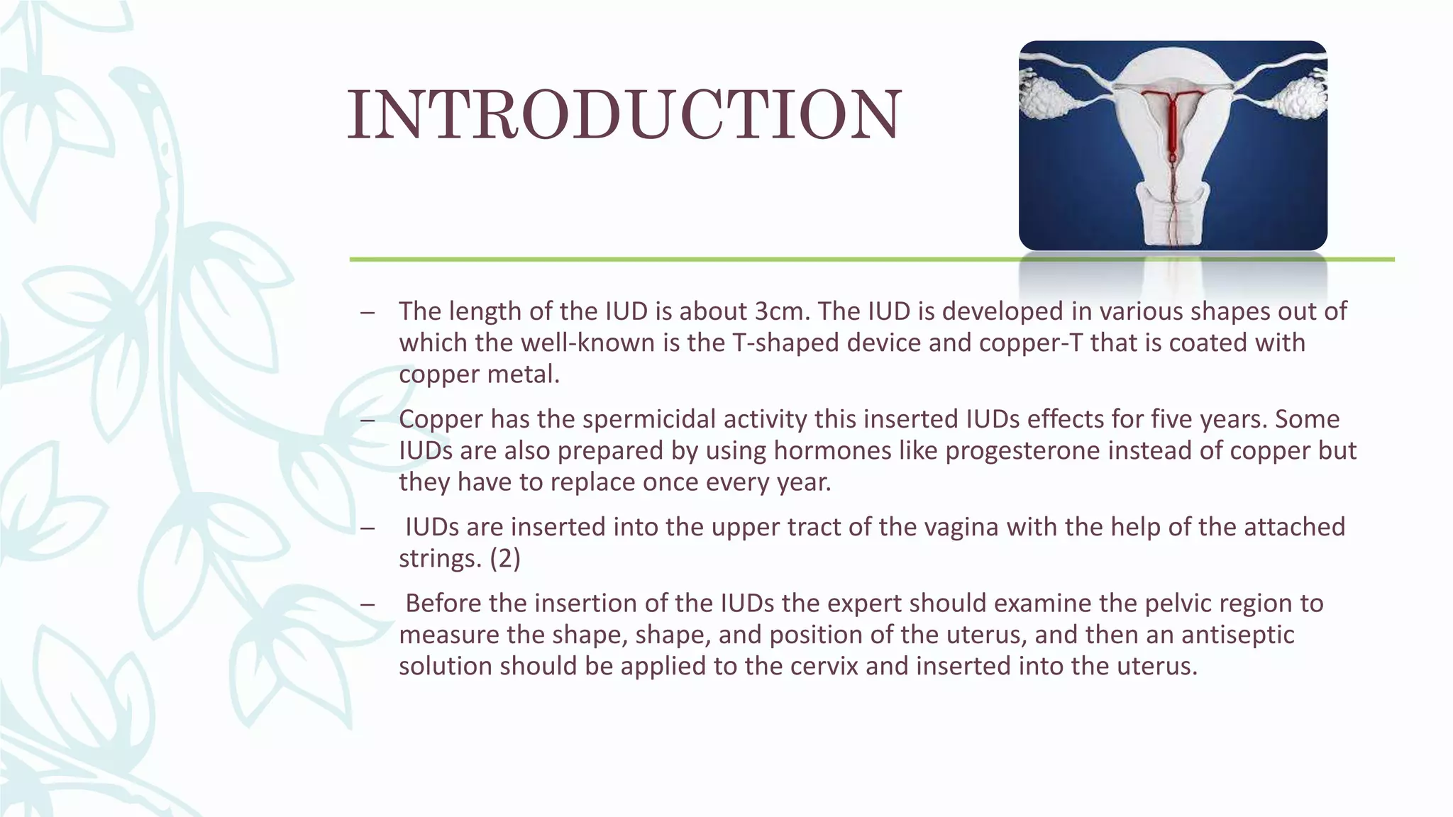 Intrauterine drug delivery system | PPTX