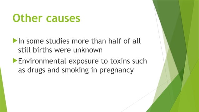 Intrauterine Fetal Death obstetrics and gynaecology | PPT