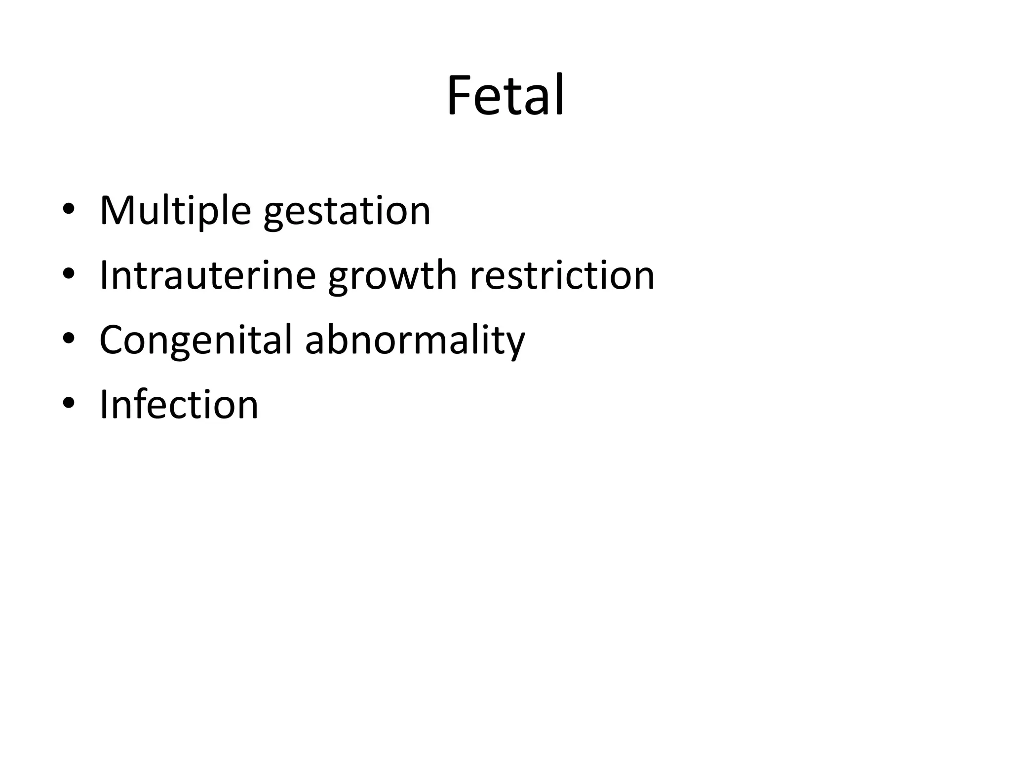 Intrauterine fetal demise | PPTX