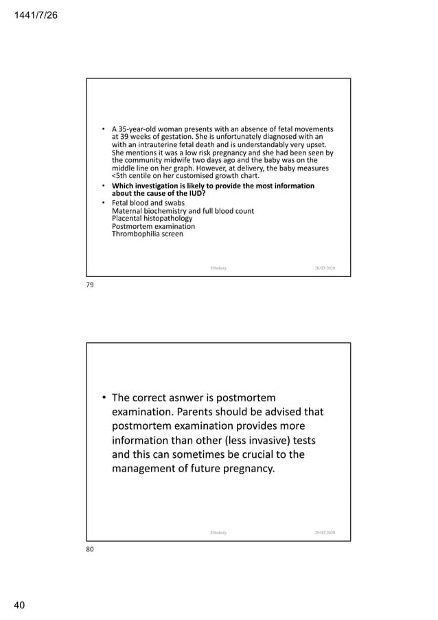 Intrauterine fetal demise (iufd) | PDF | Pregnancy | Reproductive Health
