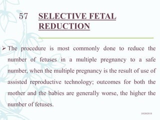 Intrauterine fetal therapies and nursing management of high risk ...
