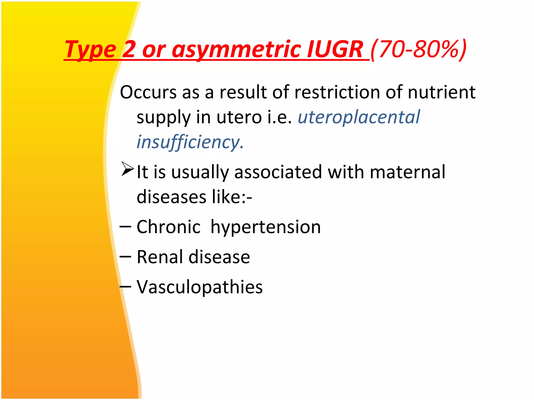 Intrauterine growth restriction | PPT