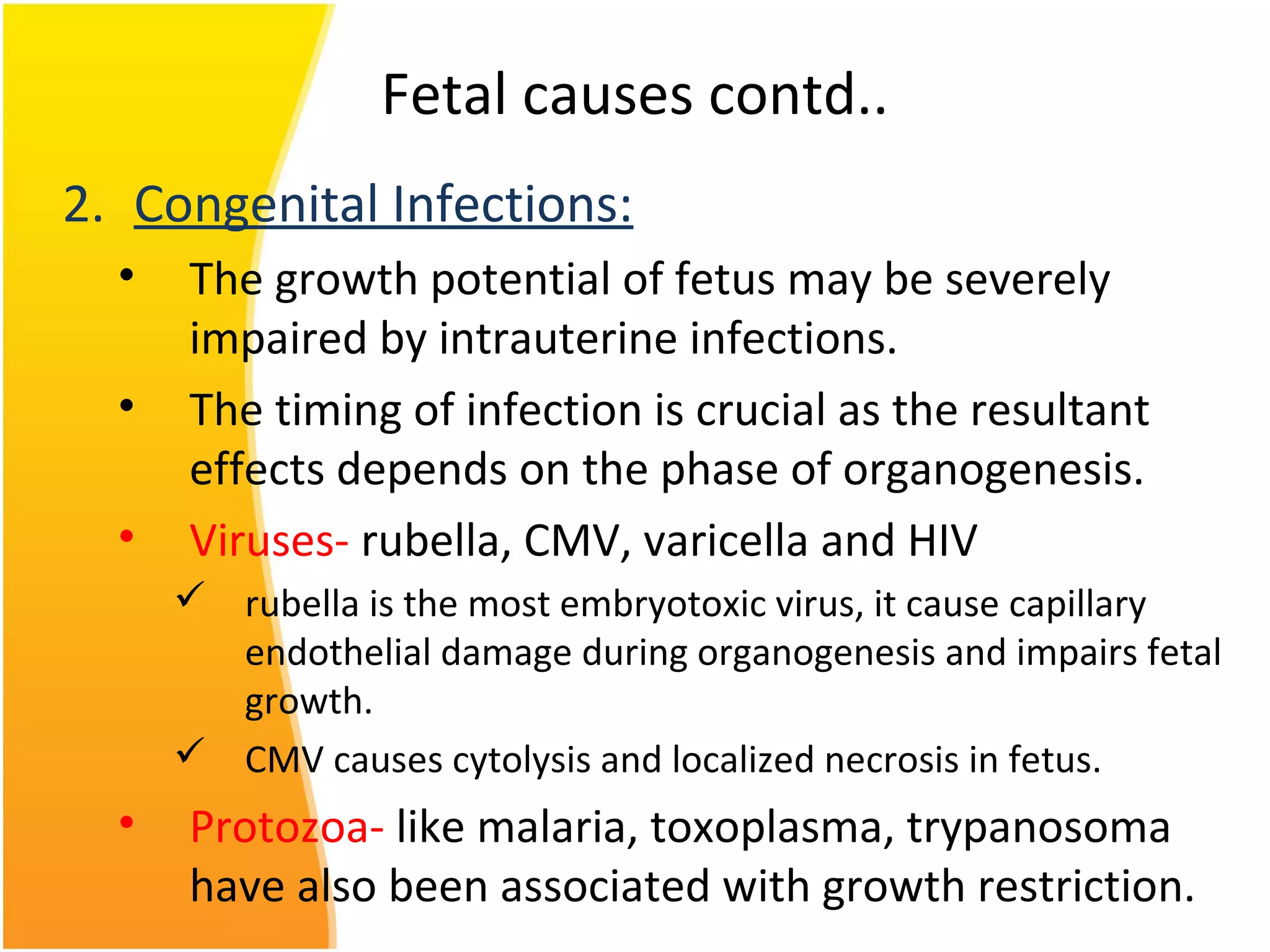Intrauterine growth restriction | PPT