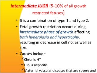 Intrauterine growth restriction | PPT