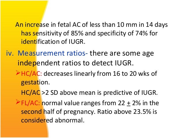 Intrauterine growth restriction