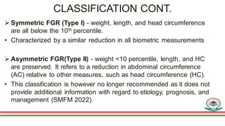 INTRAUTERINE FETAL GROWTH RESTRICTION.pdf | Pregnancy | Reproductive Health