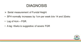 INTRAUTERINE FETAL GROWTH RESTRICTION.pdf | Pregnancy | Reproductive Health