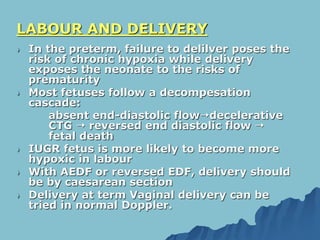 FGR/INTRA UTERINE GROWTH RESTRICTION .ppt