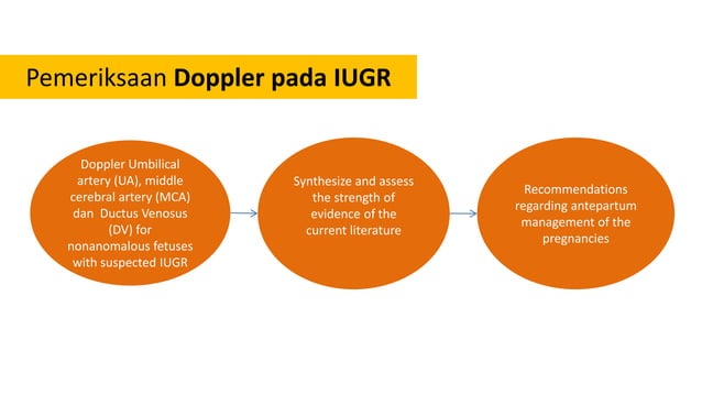 Intra uterine growth restriction (iugr) Doppler sudy | PPT