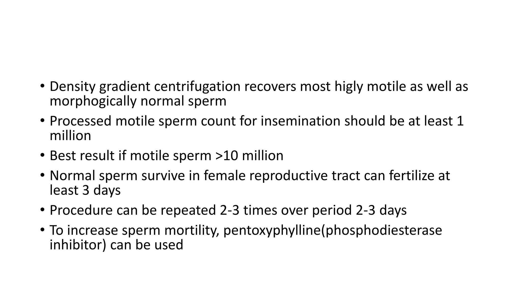 Intrauterine insemination | PPTX