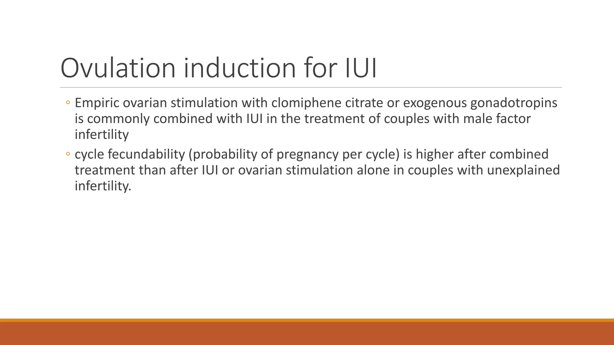 Intrauterine insemination - techniques | PPT