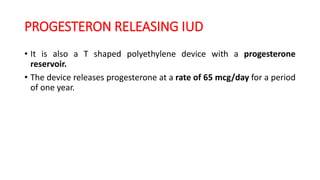 Intravaginal and intrauterine drug delivery system | PPTX