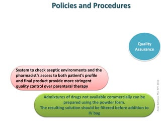 Hospital Pharmacy: Lecture Four | PDF