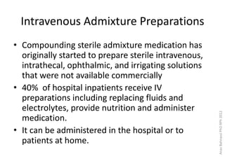 Hospital Pharmacy: Lecture Four | PDF