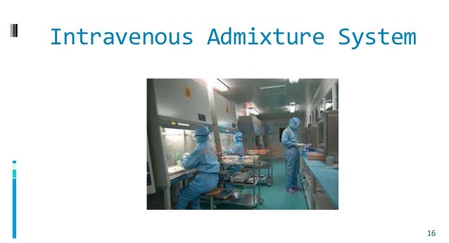 Intravenous admixture system