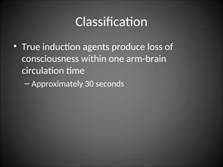Intravenous induction agents in Anesthesia | PPT