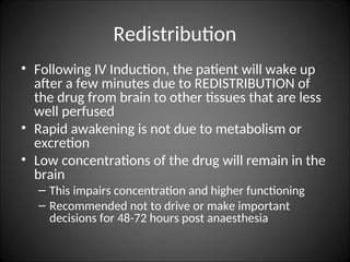 Intravenous induction agents in Anesthesia | PPT